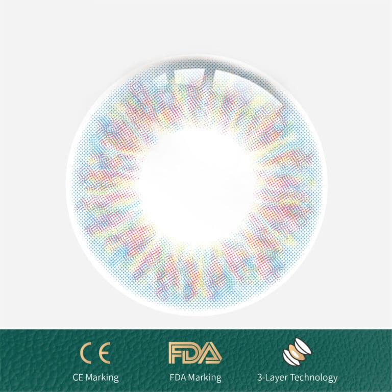 Blue Contact Lenses For Brown Eyes - WantLens®