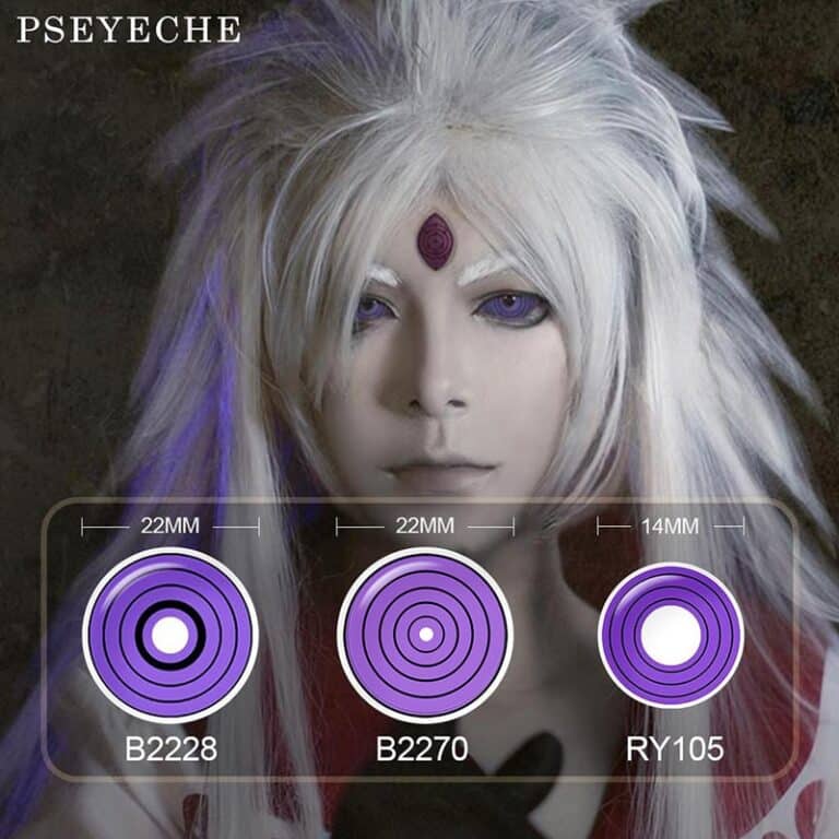 Sasuke Rinnegan Contact Lenses (Free Shipping) - WantLens