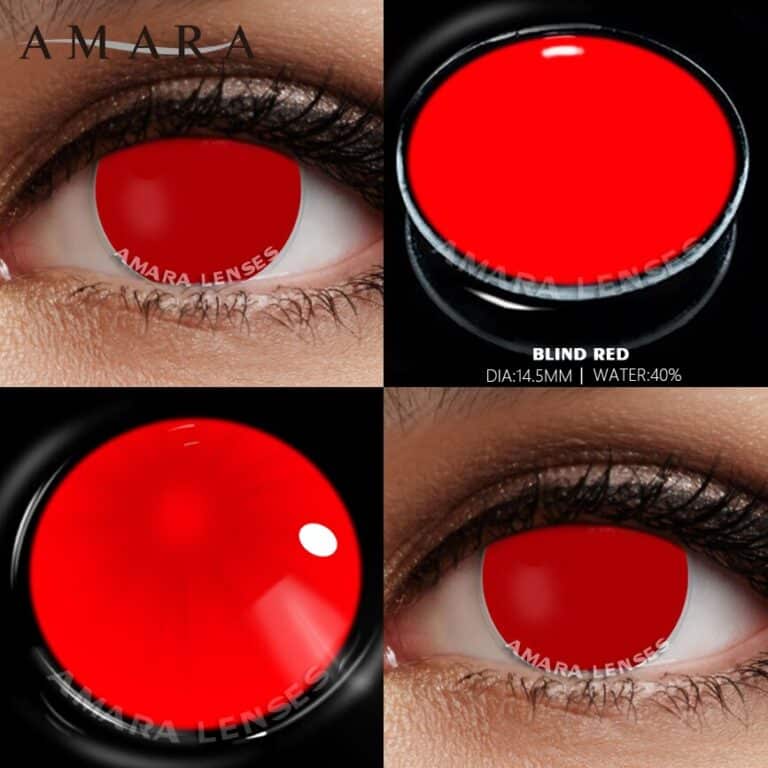 Red Contact Lenses - WantLens®