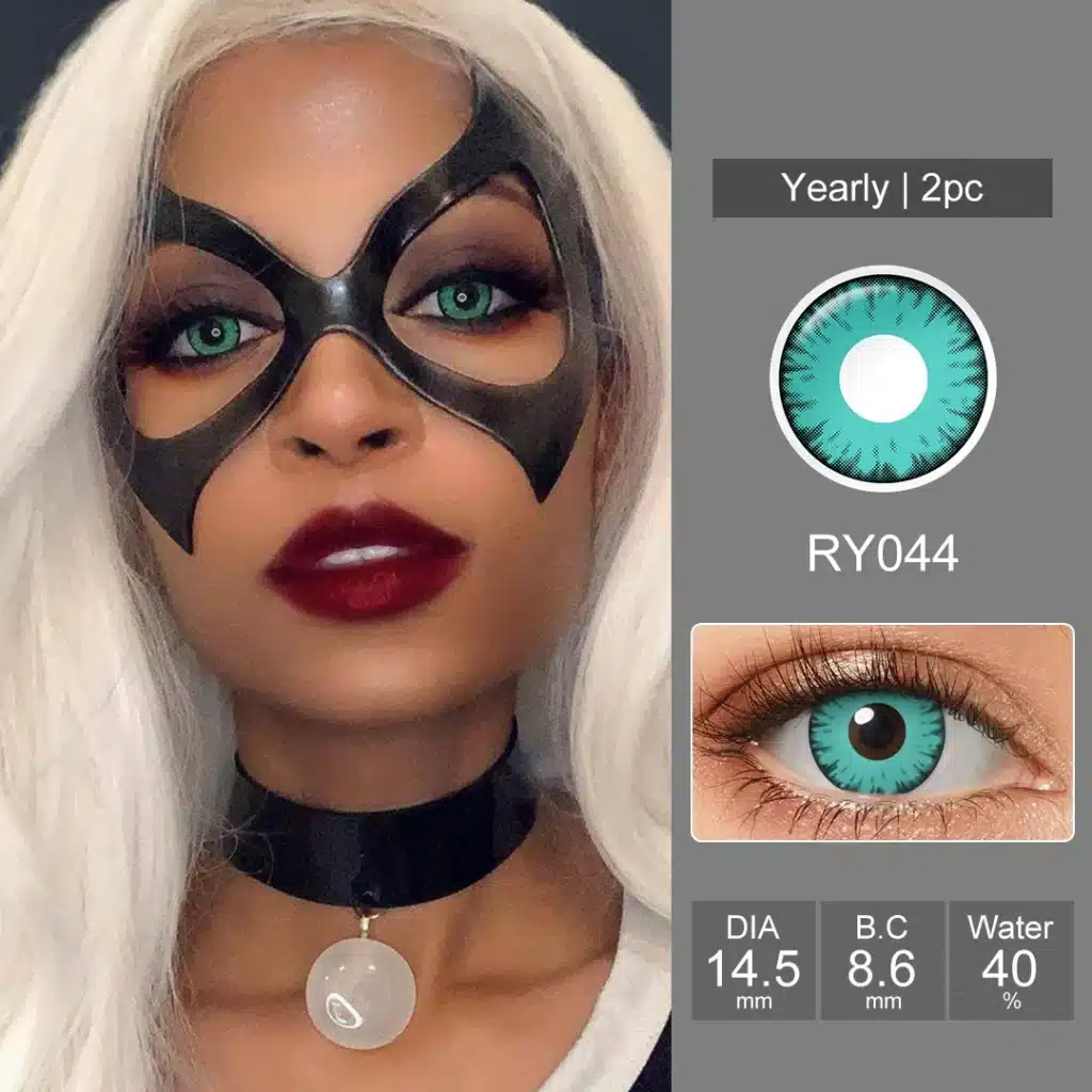 Green Blue Contact Lenses